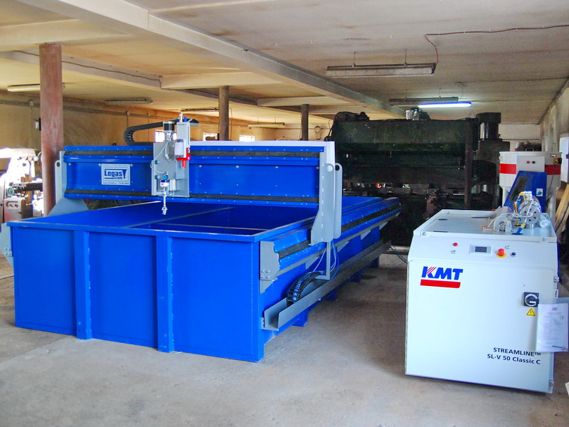 CNC debitare cu jet de apă – Legasprod